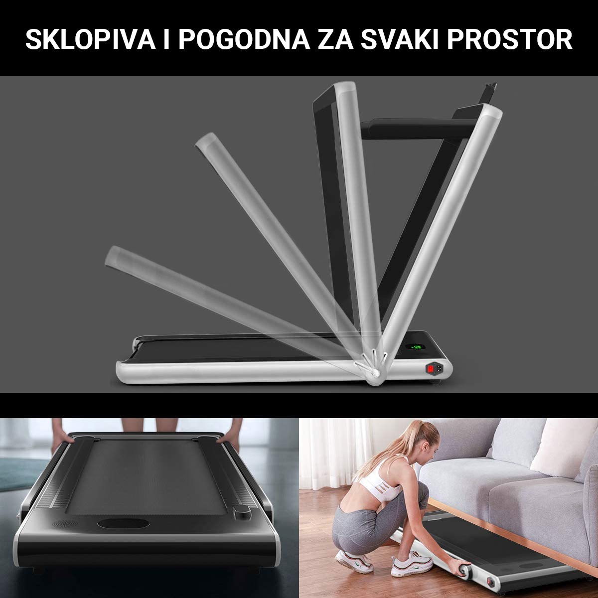 Traka za trcanje Xplorer New York S1 Silver - Fitness